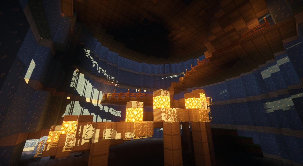 Spindle - A Futuristic Skyscraper Minecraft Map