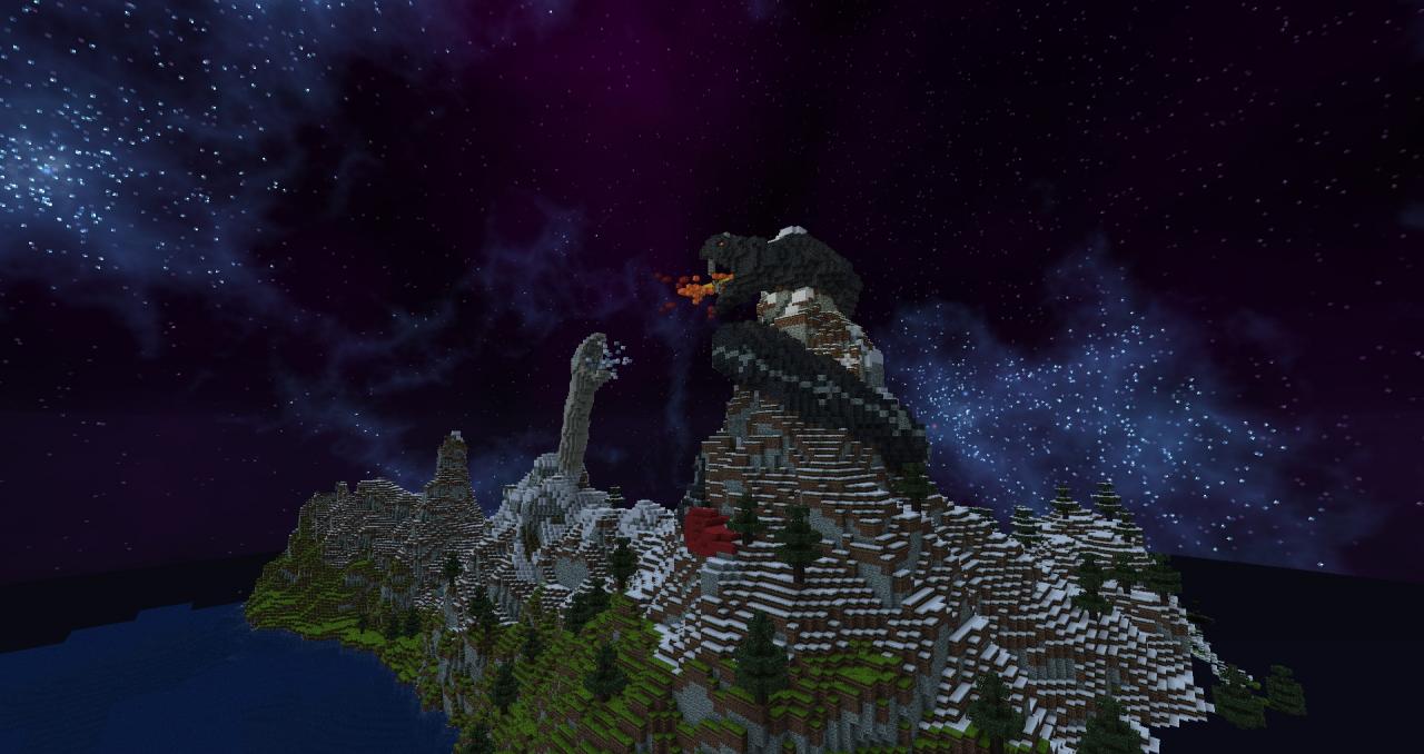 Minecraft Build - Python Island - Massic Builds Minecraft Map