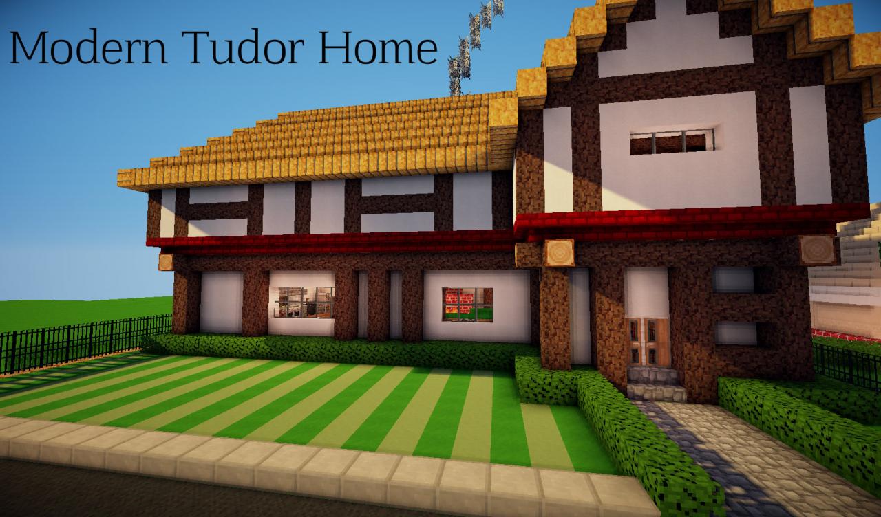 Modern Tudor Home Minecraft Map