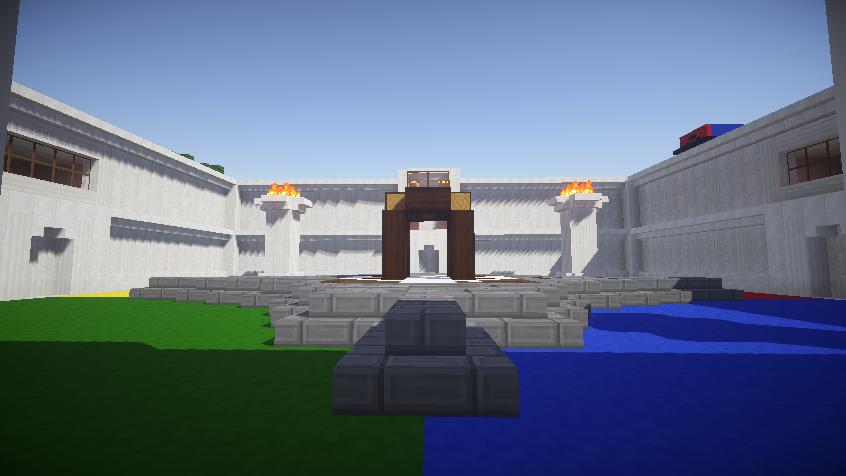Small Minigame Spawn Minecraft Map