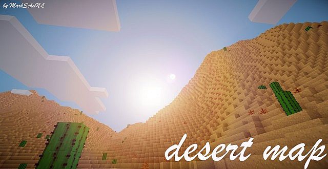 desert map [survival] Minecraft Map