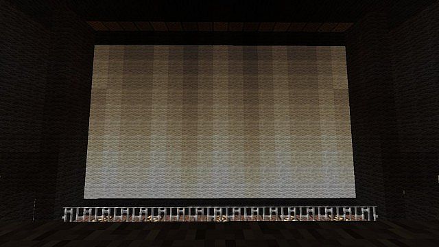 Updated Minecraft Movie Theater Minecraft Project
