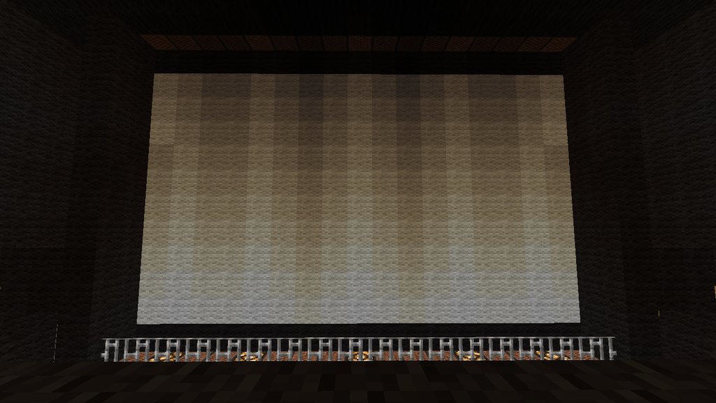 Updated Minecraft Movie Theater Minecraft Map