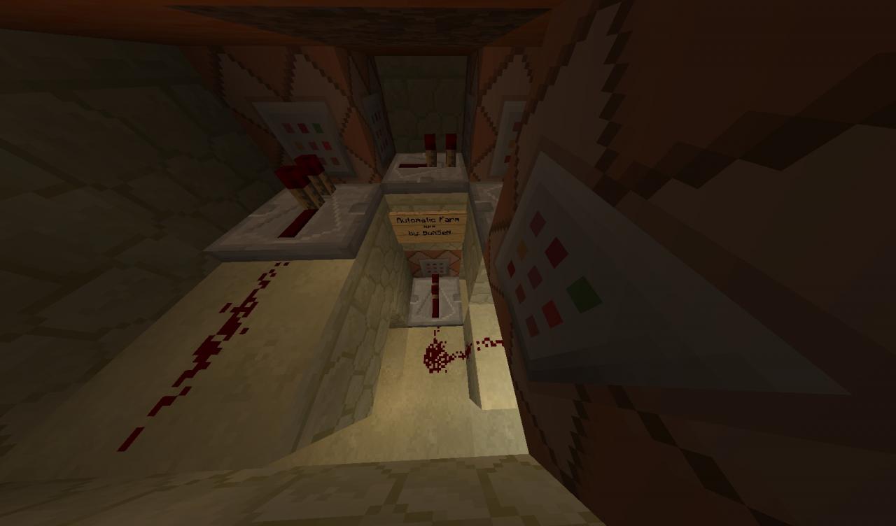 Automatic Farm [CommandBlock][Mini] Minecraft Map