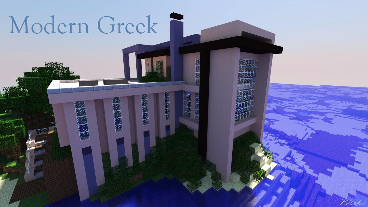 Modern Greek Minecraft Map