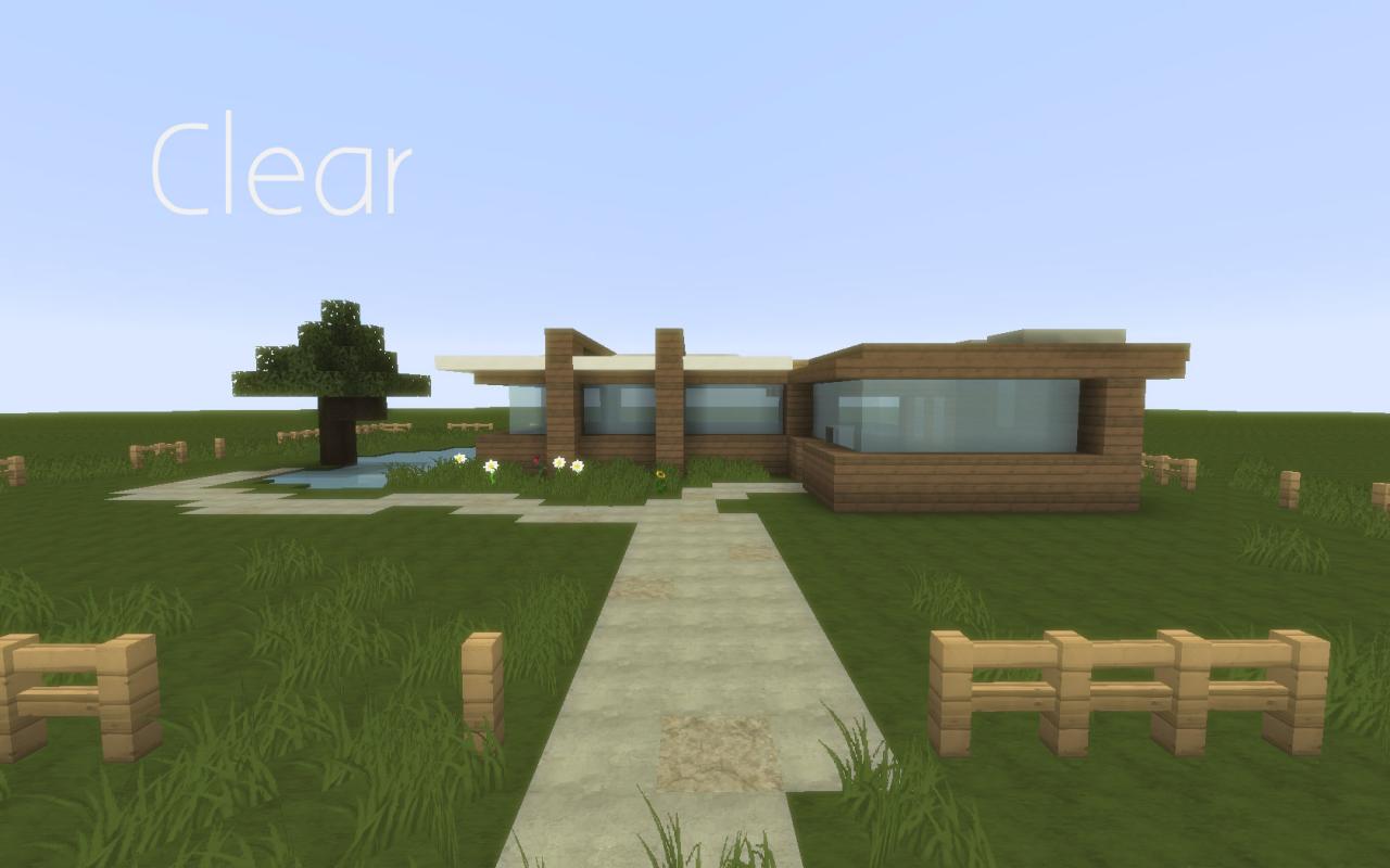 Clear- A modern home Minecraft Map