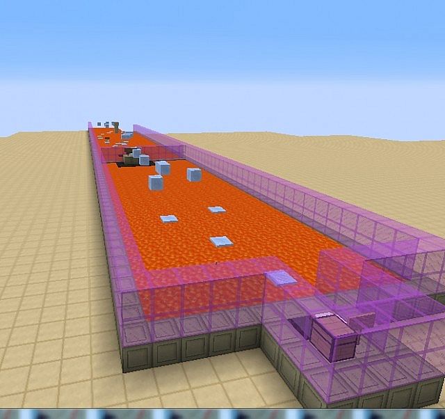 Lava Run Sprinting! Minecraft Map