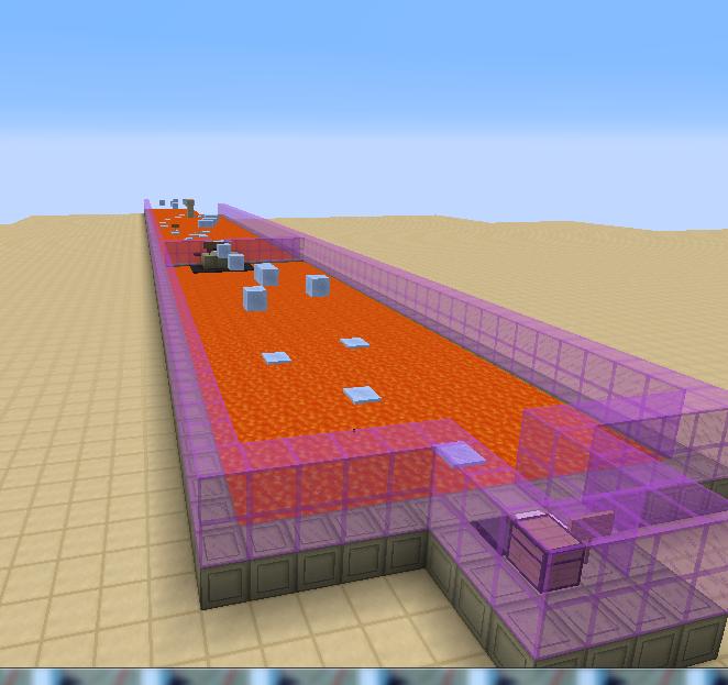 Lava Run Sprinting! Minecraft Map