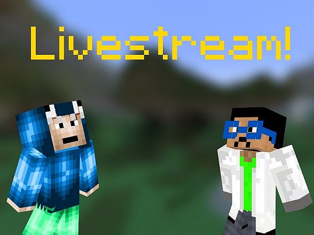 Minecraft Live stream Announcement