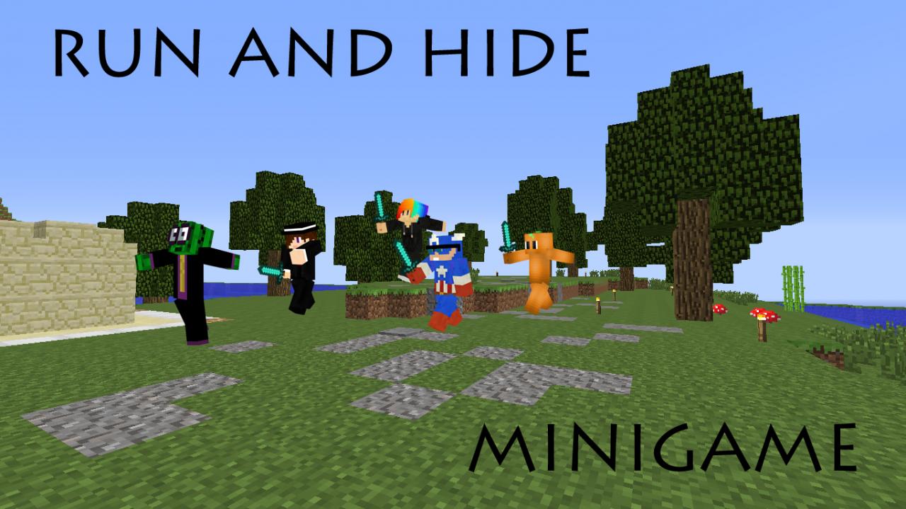 Run And Hide Minigame Minecraft Map