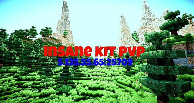 Insane Kit PvP Minecraft Server