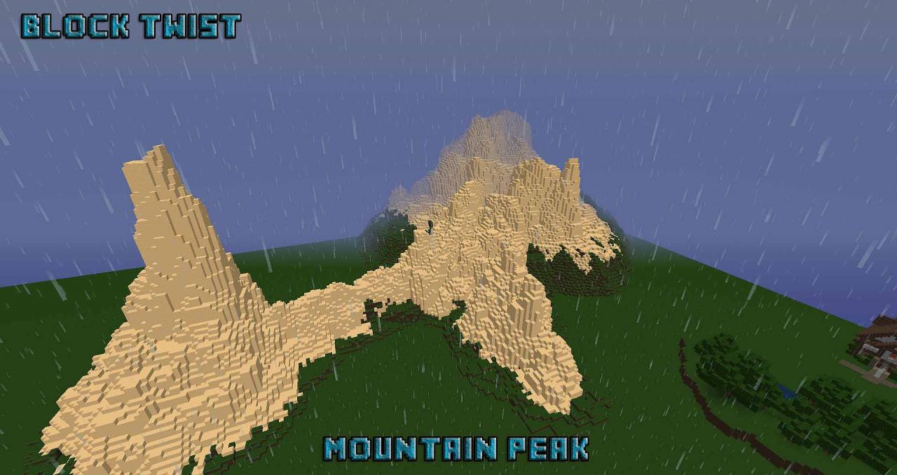 Mountain Peak Minecraft Project