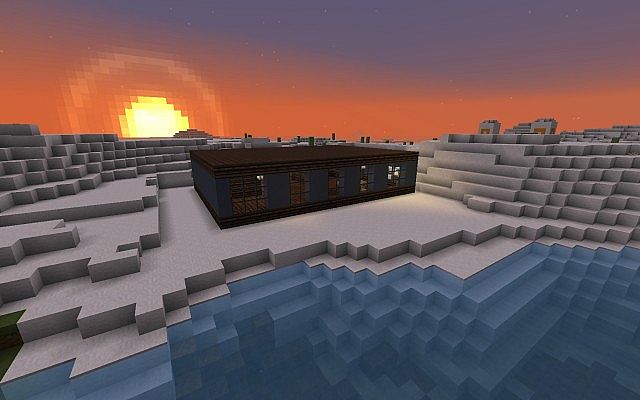 Desierto Casa, A Modern Home Minecraft Map