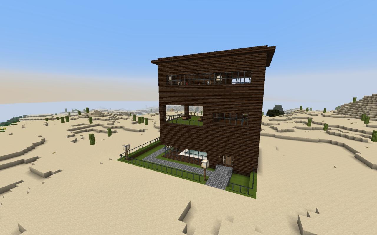 Three Story Home Minecraft Map