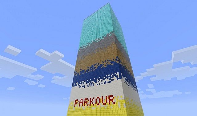 Parkour Tower Minecraft Project