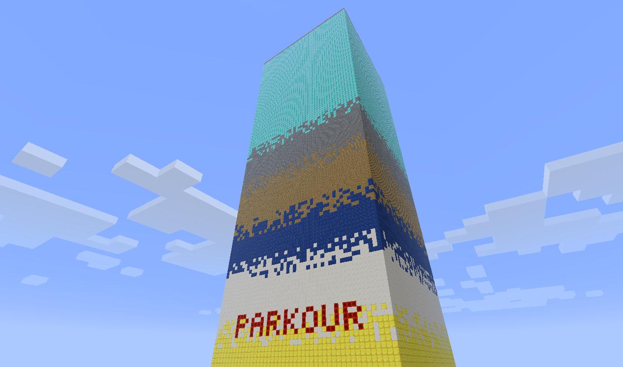 Parkour Tower Minecraft Project