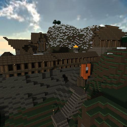 Stone hill- a viking village Minecraft Map