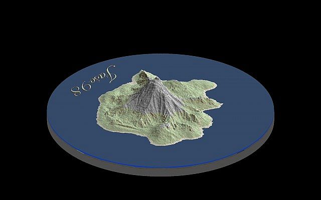 Forest Mountain [Snow Desert] Minecraft Map