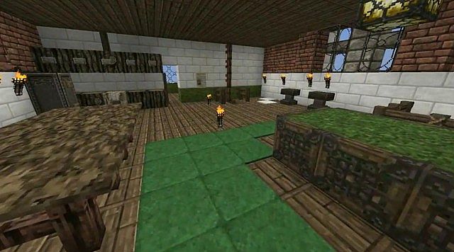 Minecraft -Ghostbusters Firehouse with schematic download Minecraft Map