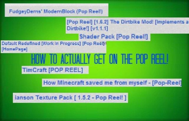 How To Actually Get On The Pop Reel!
