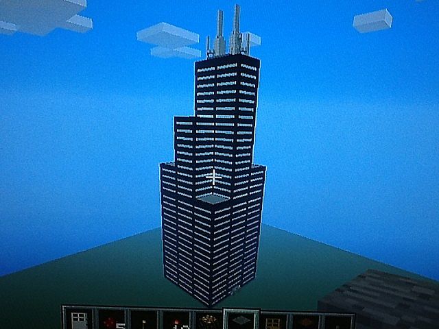 Sears Tower, Chicago, IL Minecraft Map