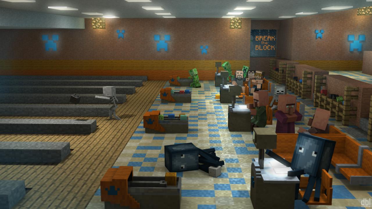 Bowling in Minecraft Minecraft Map