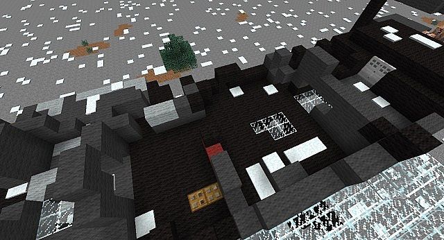 COD (call of duty) Ghosts freefall minigame Minecraft Map