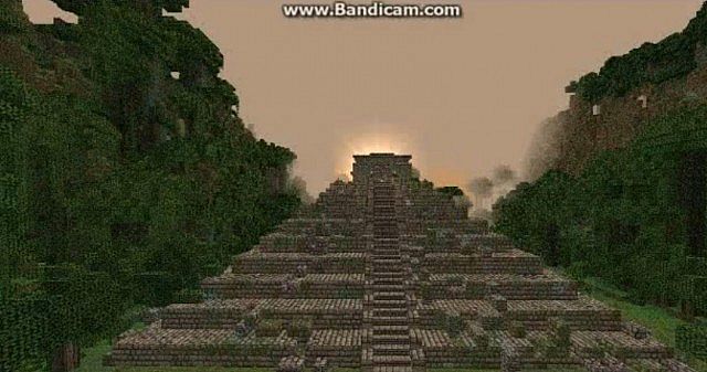 Mayan Architecture Minecraft Mayan Temple Set | Isometric Art,
