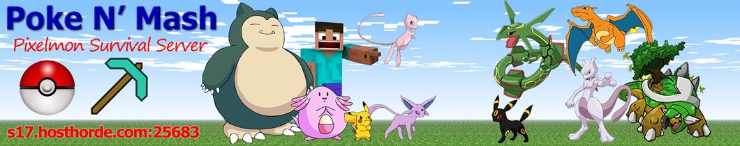 Poke N' Mash Pixelmon Server Minecraft Server