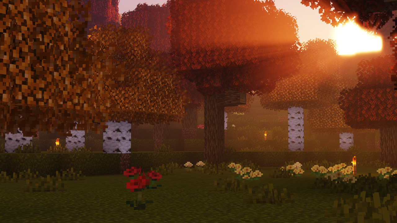 Minecraft Lover: Autumn Edition Minecraft Texture Pack