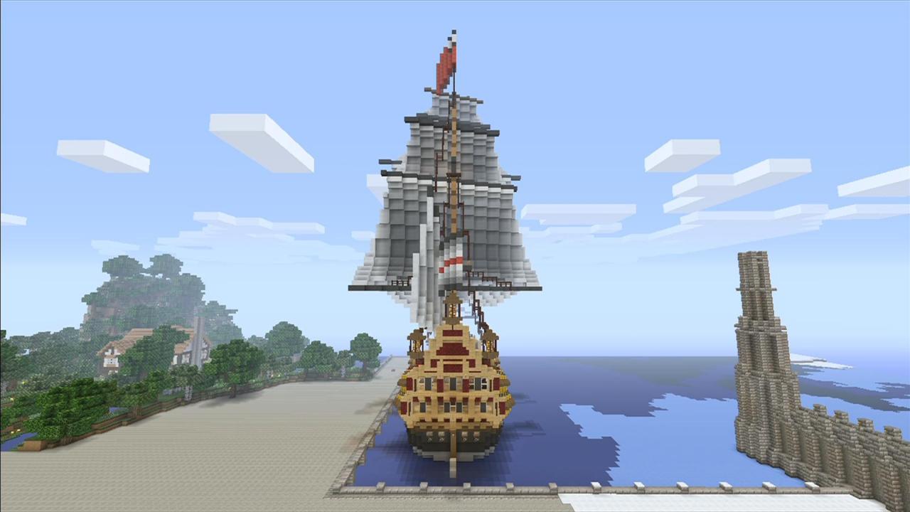 Ship of the line [HMS Royal Knight] Minecraft Map