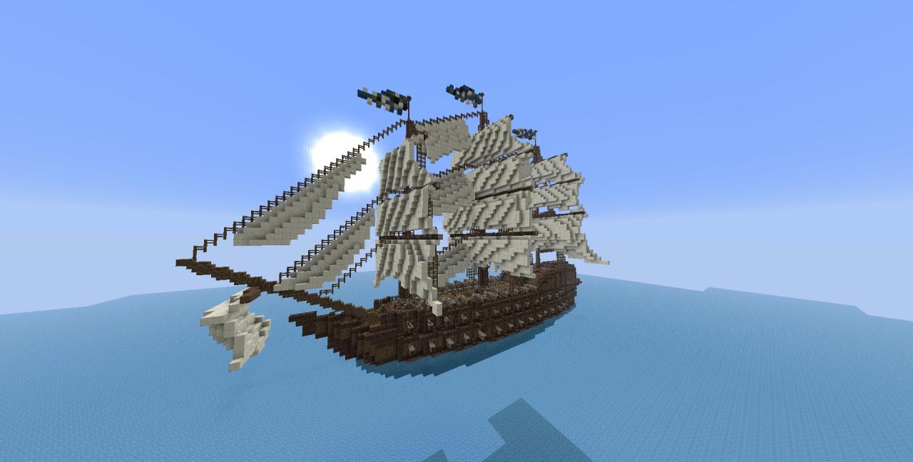 Medieval Ships Minecraft Map