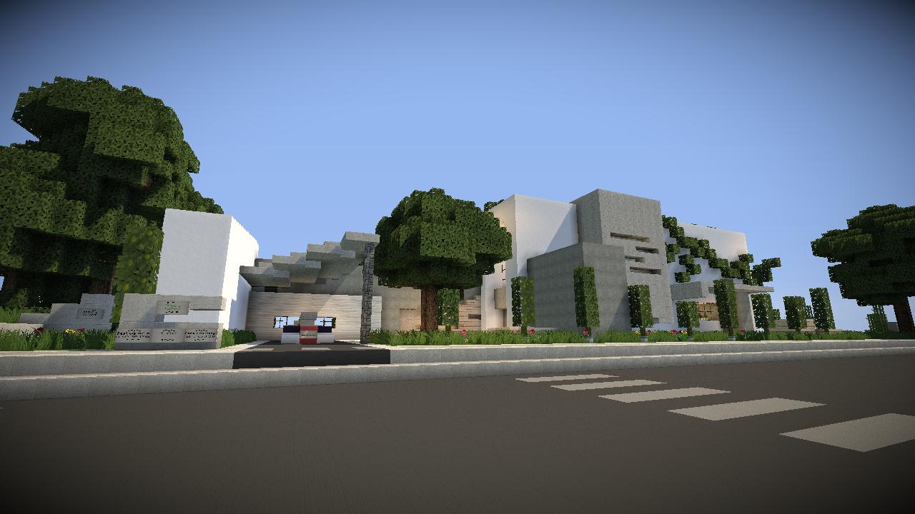 -Modern House | Awaited | InfiniteTurbine- Minecraft Map