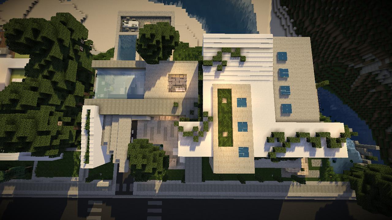 -Modern House | Awaited | InfiniteTurbine- Minecraft Map