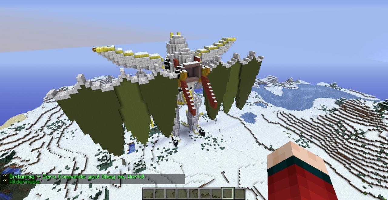 Lancelot Albion (Code Geass R2) Minecraft Map