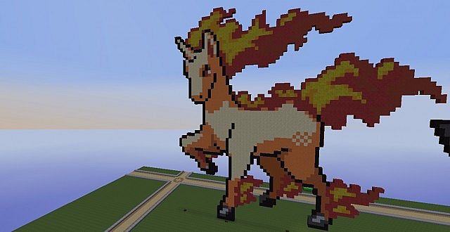 Pokemon Pixel Arts Minecraft Map