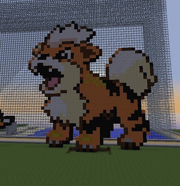 Pokemon Pixel Arts Minecraft Map