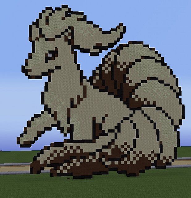 Pokemon Pixel Arts Minecraft Map