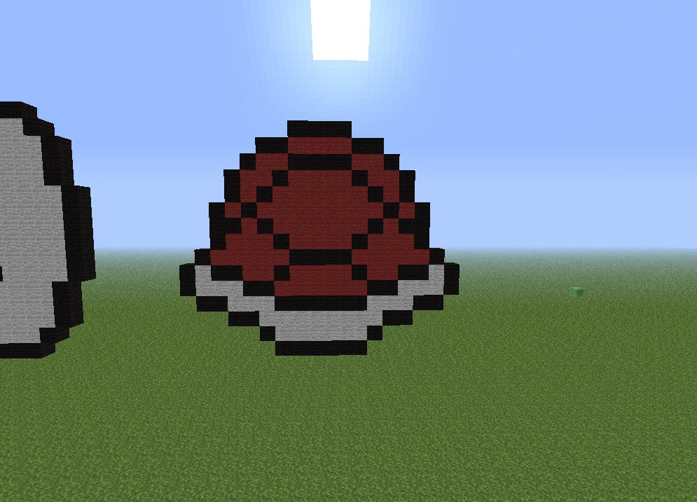 Red Turtle Shell Minecraft Project
