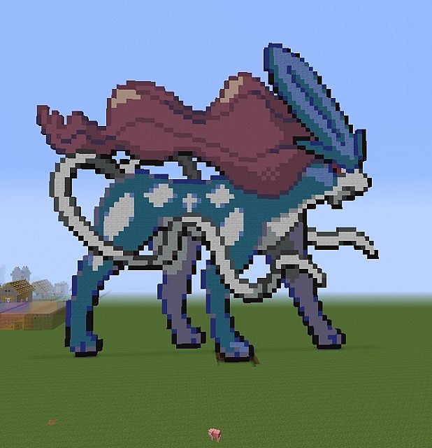 Pokemon Pixel Arts Minecraft Map