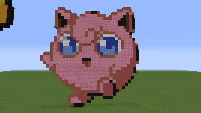 Pokemon Pixel Arts Minecraft Map