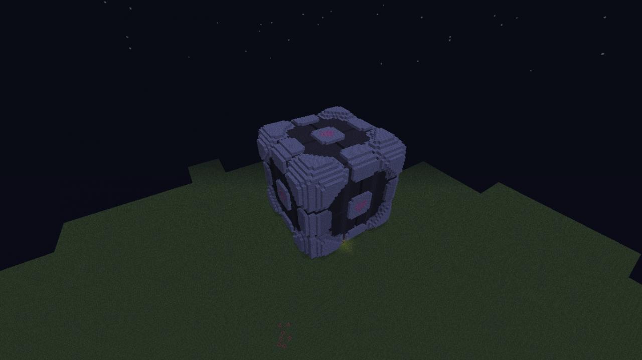 Companion Cube Minecraft Map