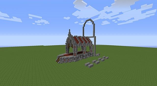 Red tower Minecraft Map