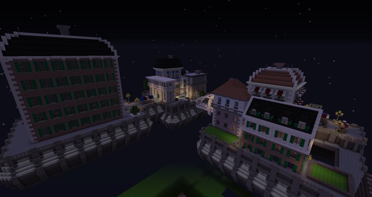 Flying City Minecraft Map