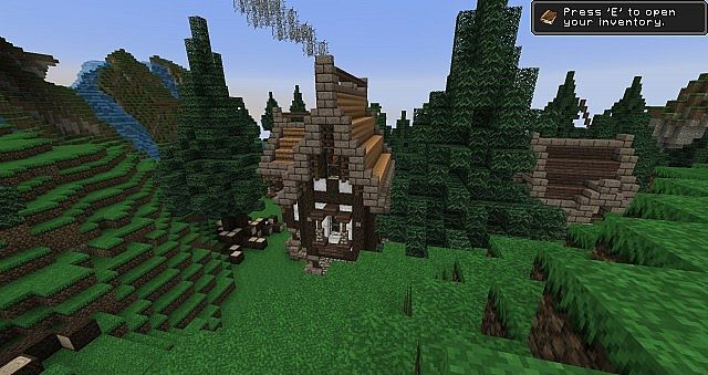 Little Medieval Cottage Minecraft Map