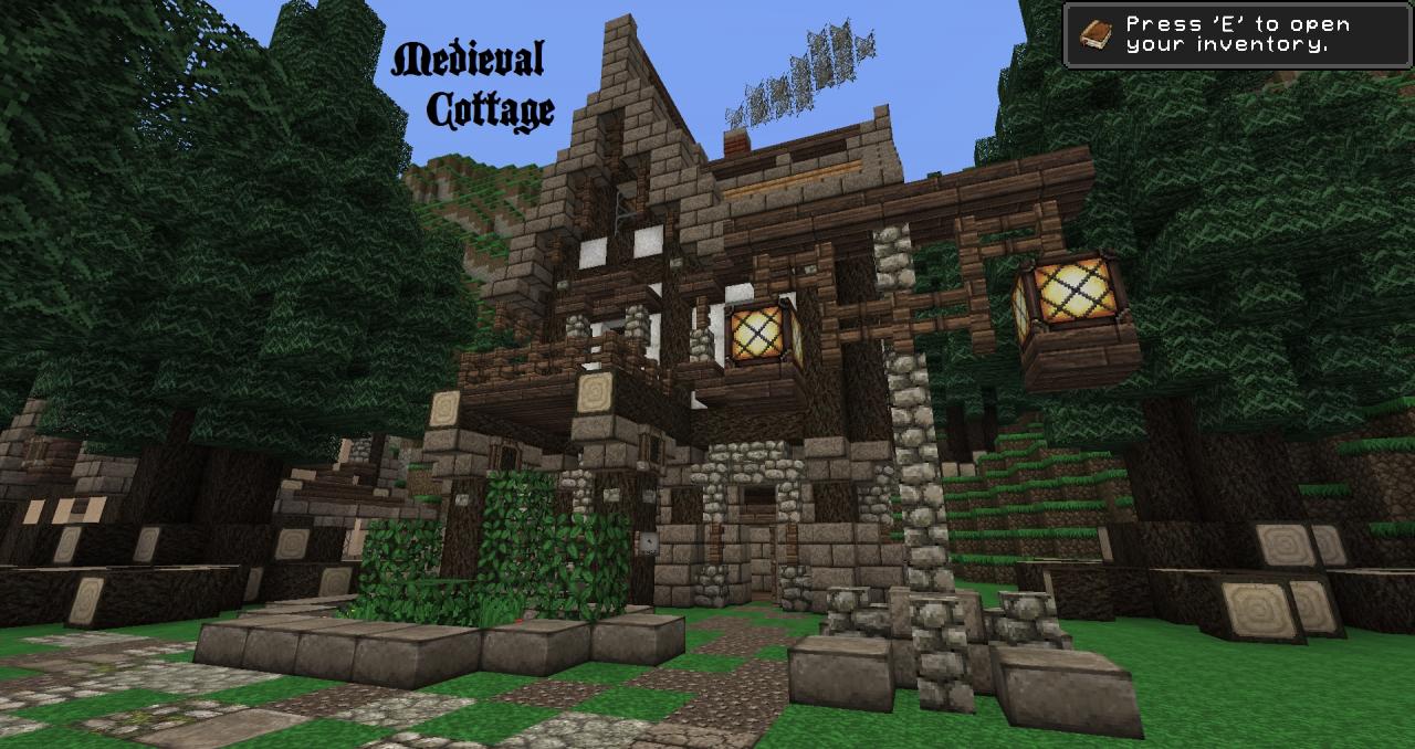 Little Medieval Cottage Minecraft Map