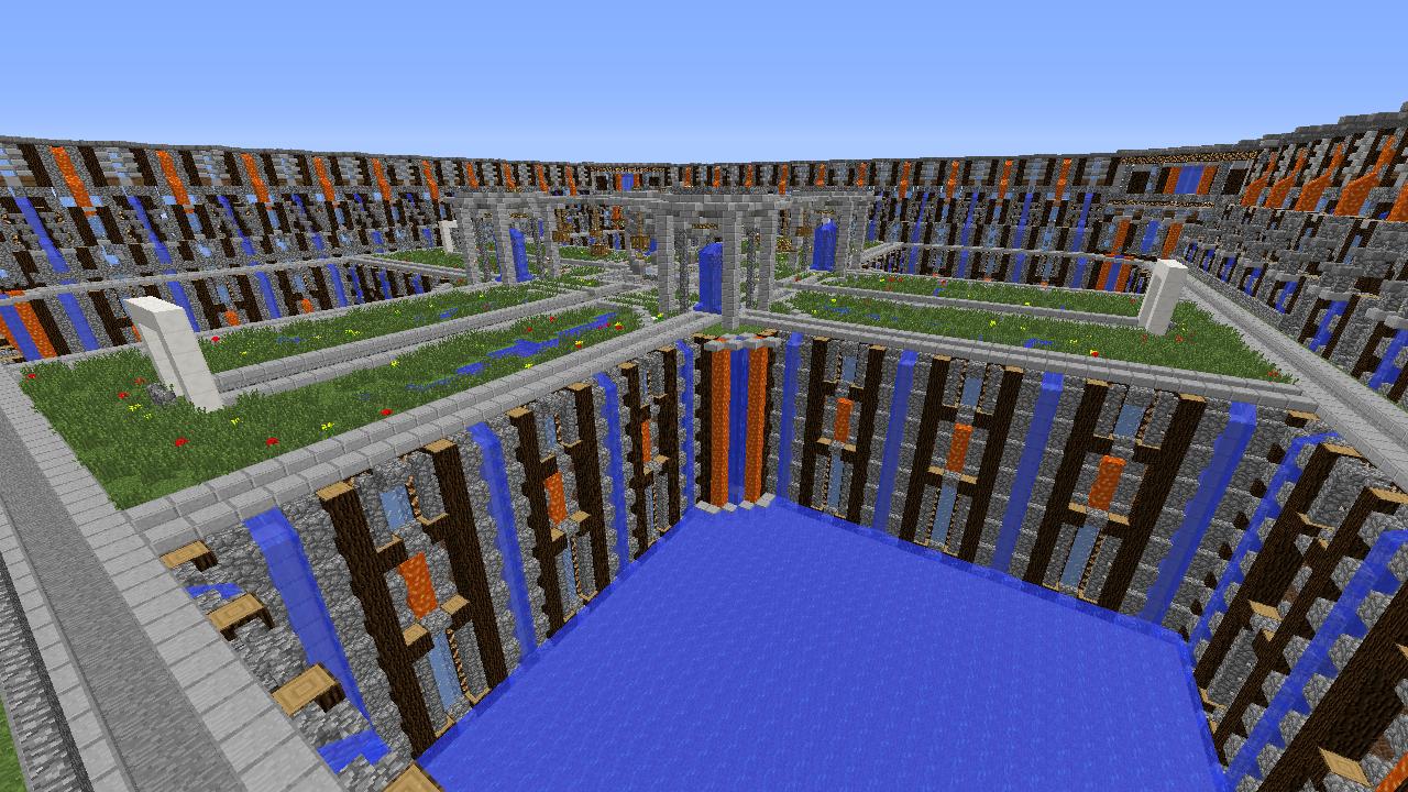 Minecraft Hub Server Map Minecraft Map