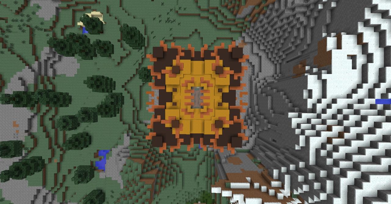 The Sun-Flare Building Minecraft Map