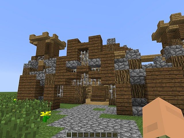 Etihw Tnegras village Minecraft Map