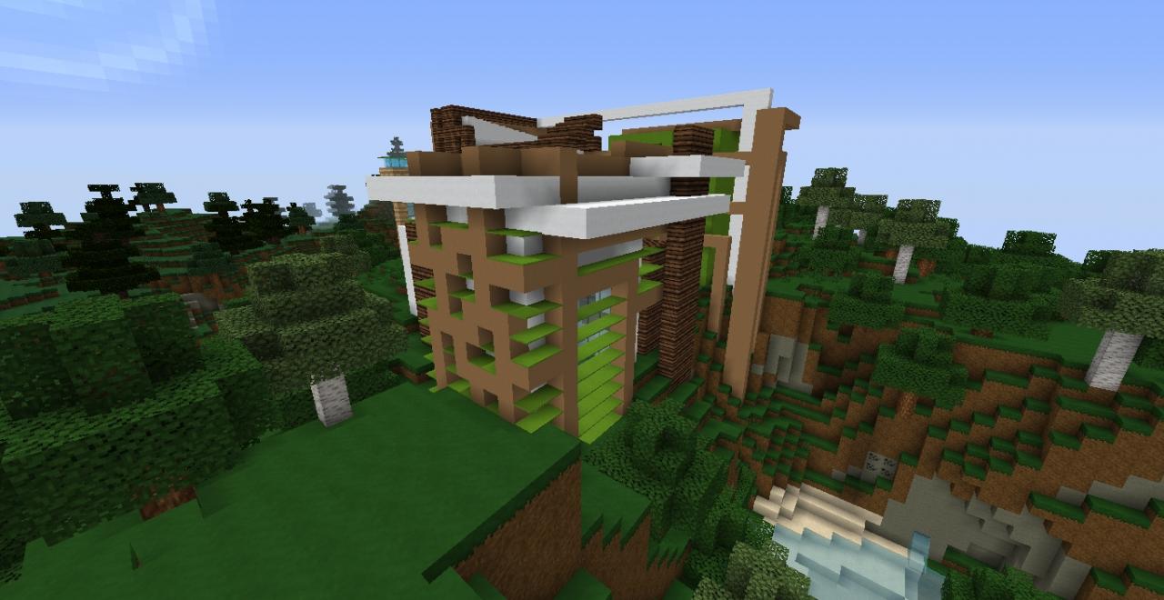 Modern House | Slant Minecraft Map